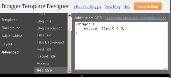How Where To Add Custom Css To Blogspot On Blogger Journey