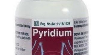 Self treatment: Pyridium