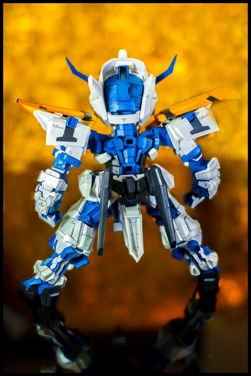 GUNDAM GUY: Gundam Papercraft: SD Gundam Astray Blue Frame 2nd Revise