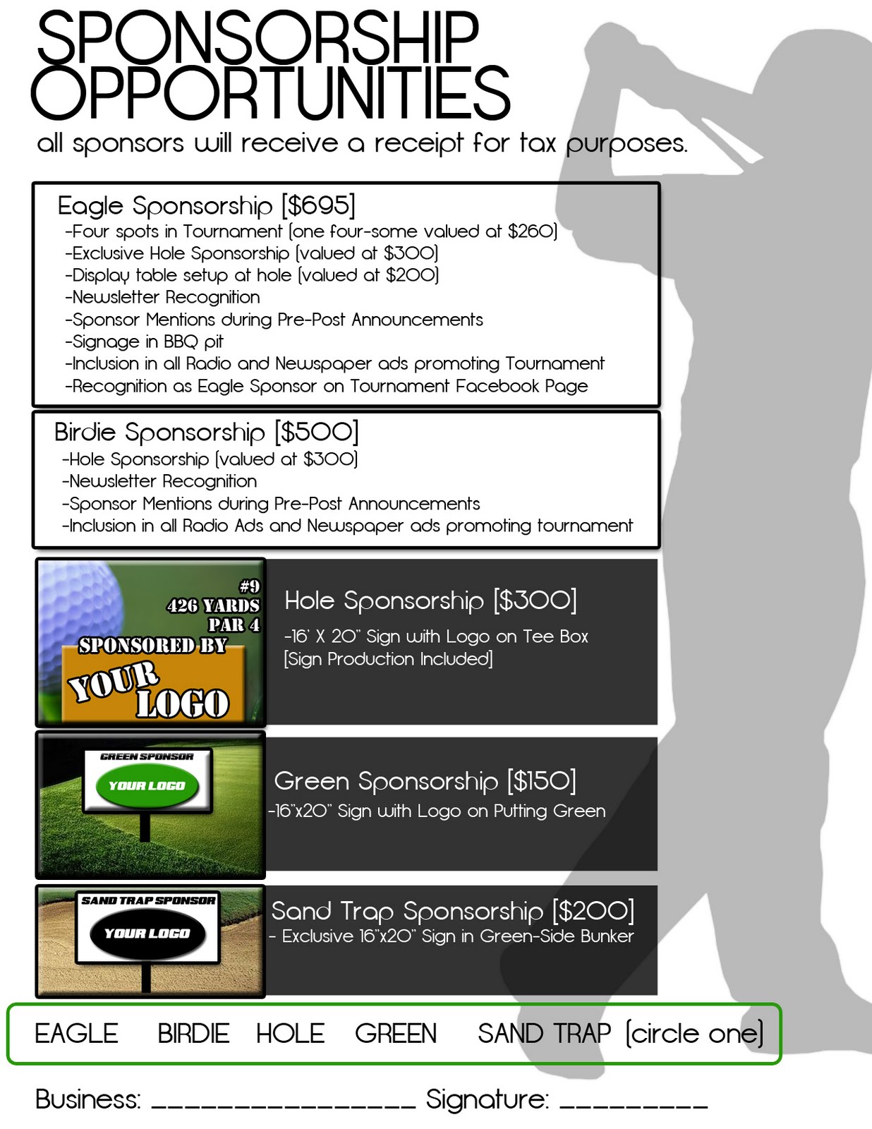 Dylan Steigers Memorial Golf Tournament