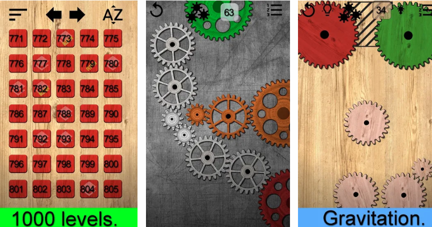 Gears logic puzzles 移動齒輪讓全部都轉動，腦力激盪的邏輯解謎遊戲-逍遙の窩