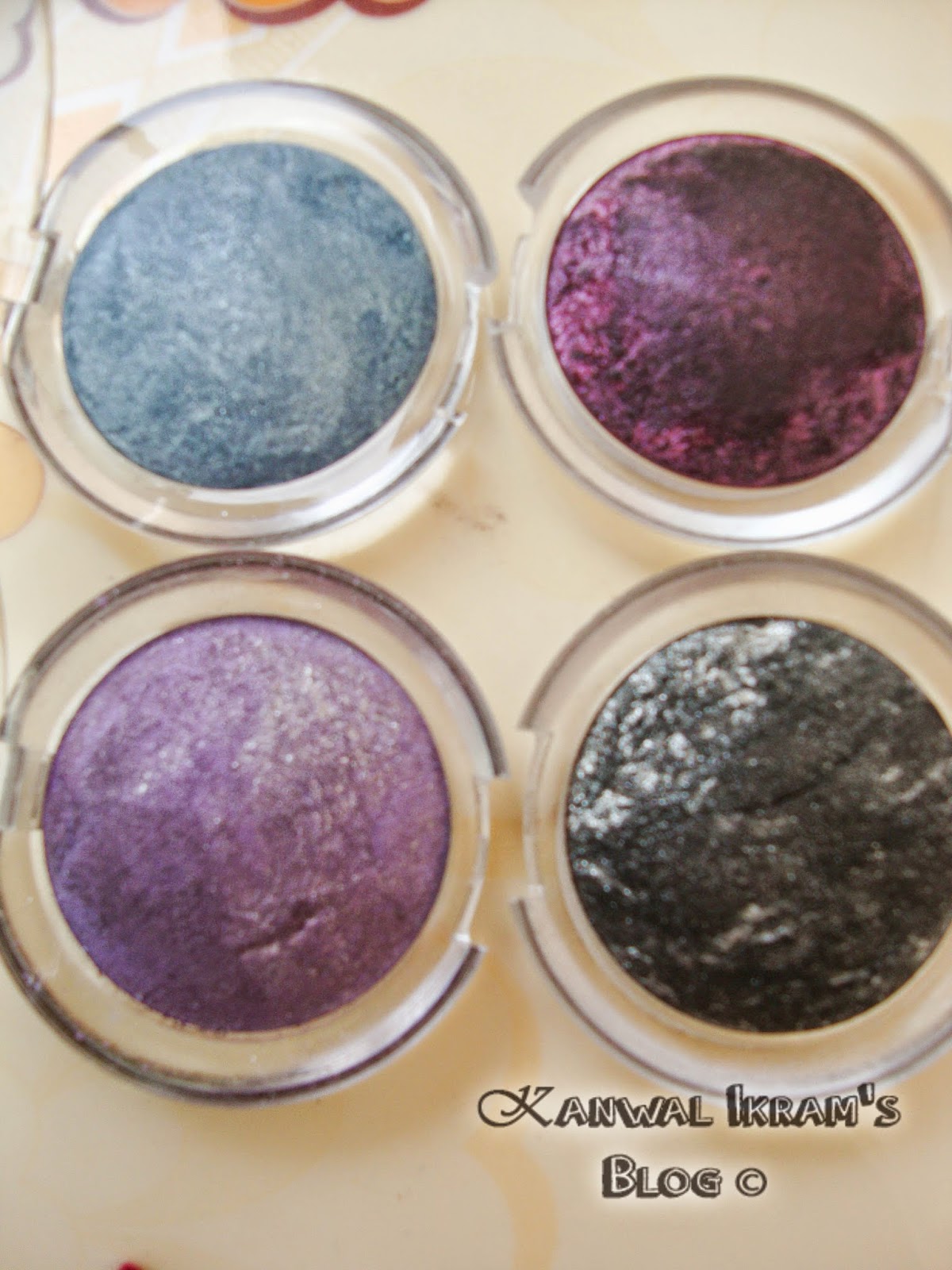 Kanwal Ikram's Blog: Essence Color And Shine Eye Shadow-Review And Swatches