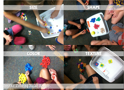 For the Love of First Grade: Sorting It Out!