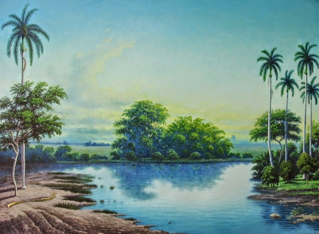 El arte es su máxima expresión : Pintura Cubana Paisajes de Roberto ...