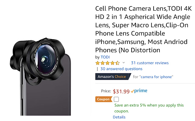 Mobile App Articles: Top 5 Smartphone Camera Add-Ons for 2019