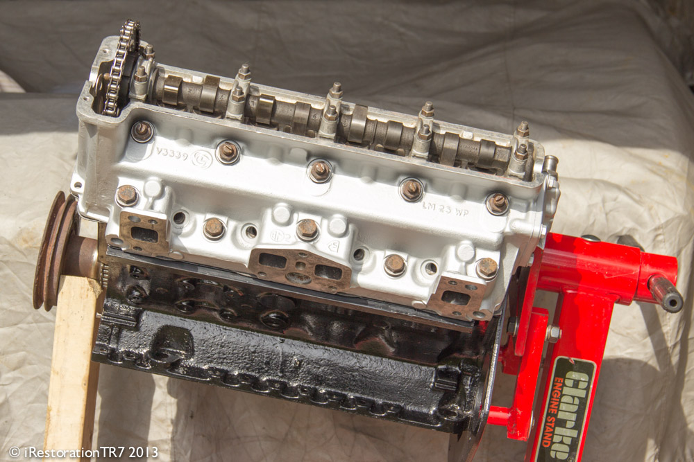 iRestoration TR7: Engine rebuild pt3...