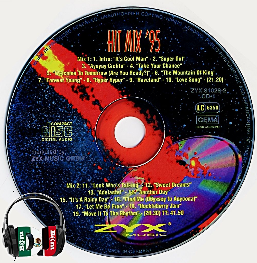 Top Vinilos Discotheque: Non-Stop Mix Hit Mix 1995 (CD 1) (By Deejay B ...