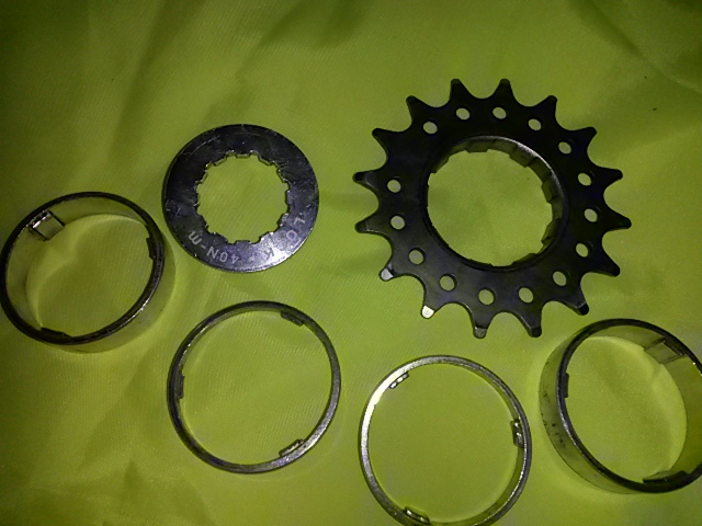 PINIOANE PT. BICICLETA : PINION PT. SINGLE SPEED CASETA SHIMANO