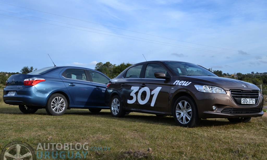 Prueba: Citroën C-Elysée 1.6 Exclusive/Peugeot 301 1.6 Allure (Parte 2 ...