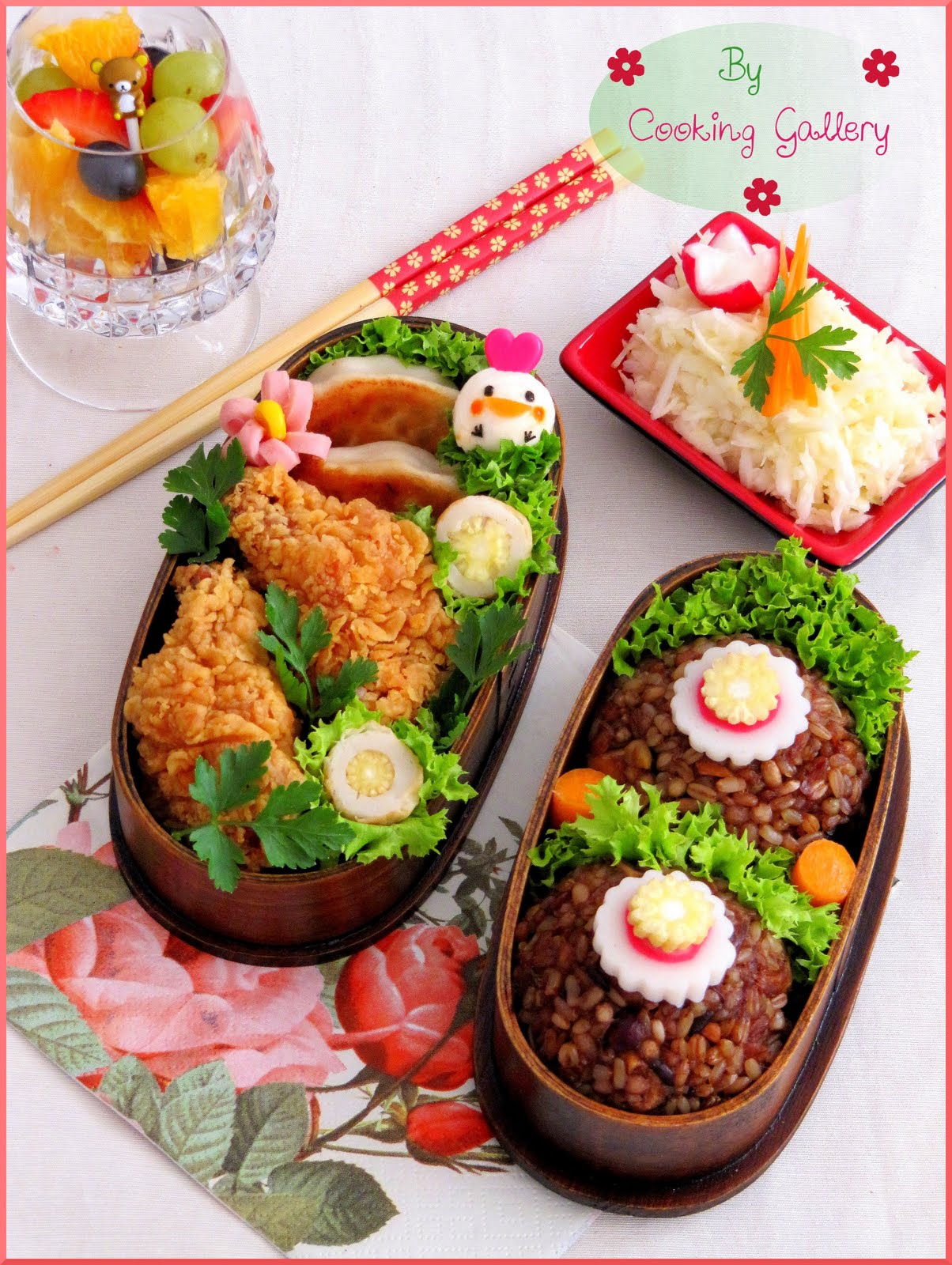 Multigrain Onigiri Bento | Cooking Gallery