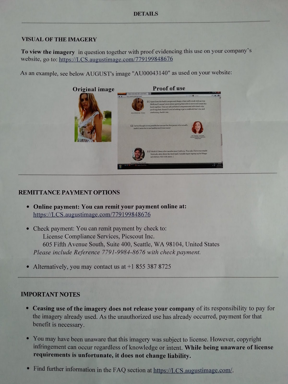 Info on Scammer Lyle Livesay, Emmett Peck (CFA) Chase & Getty Images ...