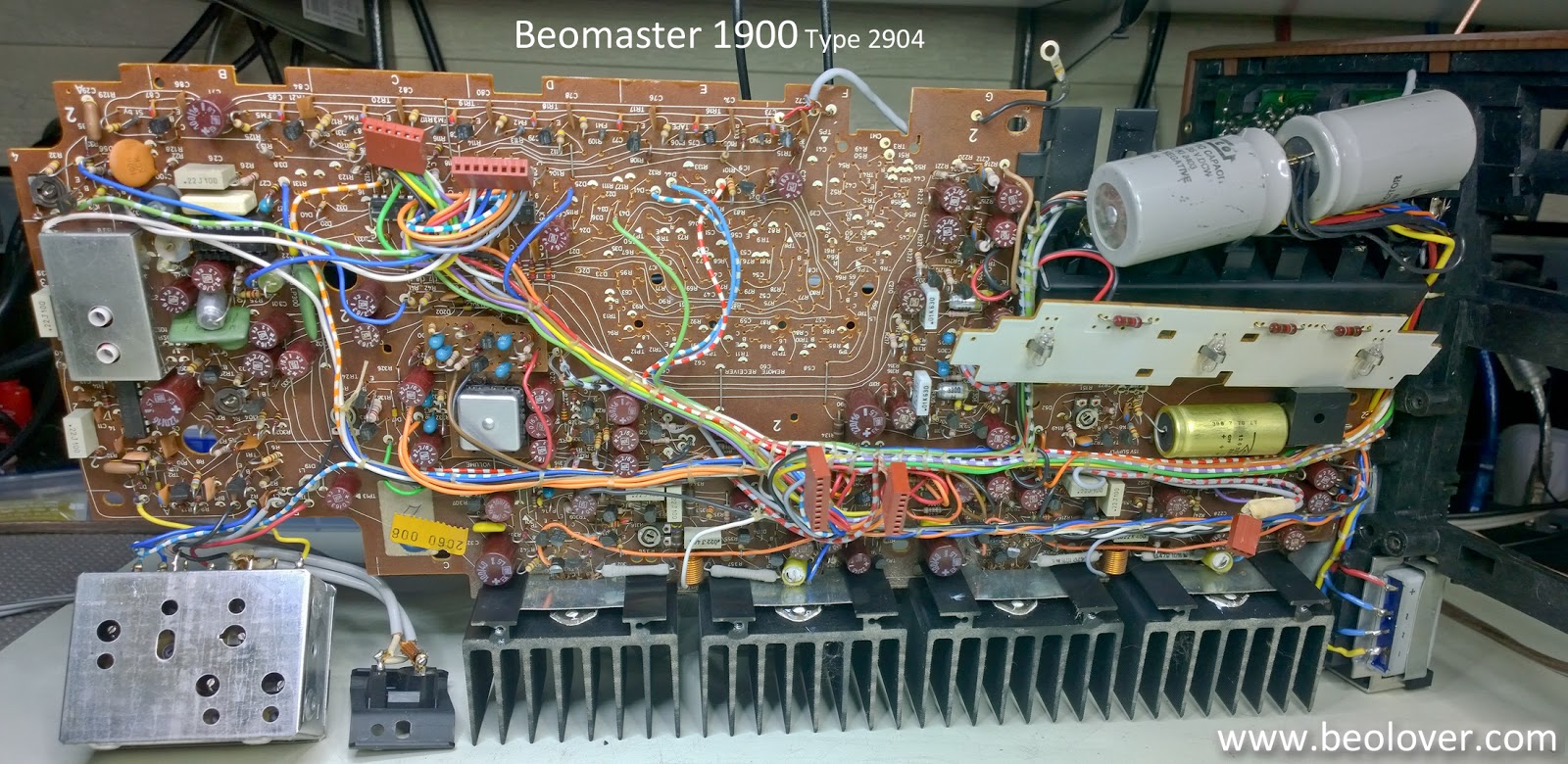 beolover: Beomaster 1900 Type 2904: Preparing for recapping tasks