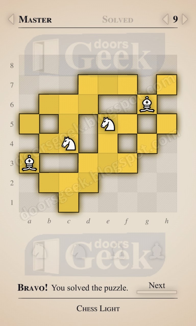 Chess Light [Master] Level 9 ~ Doors Geek