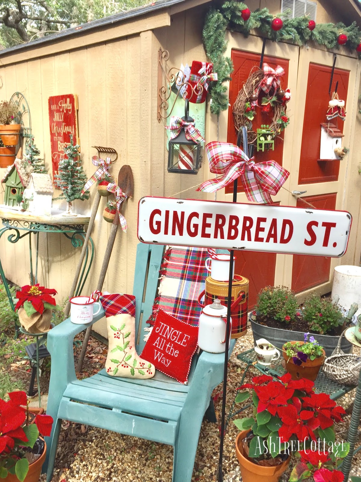 Ash Tree Cottage: My She Shed on Gingerbread Street