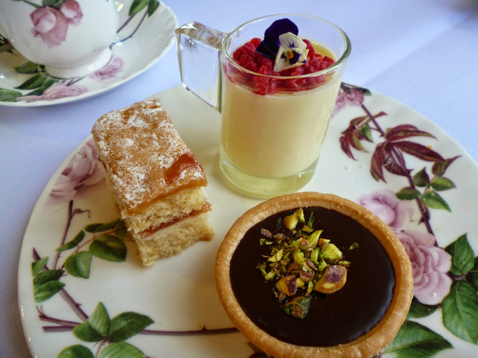 David Austin Roses Tea Room Afternoon Tea - GARDEN, TEA, CAKES, (BOOKS ...