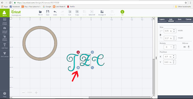 How To Make A Monogram In Cricut Design Space | Design Bundles