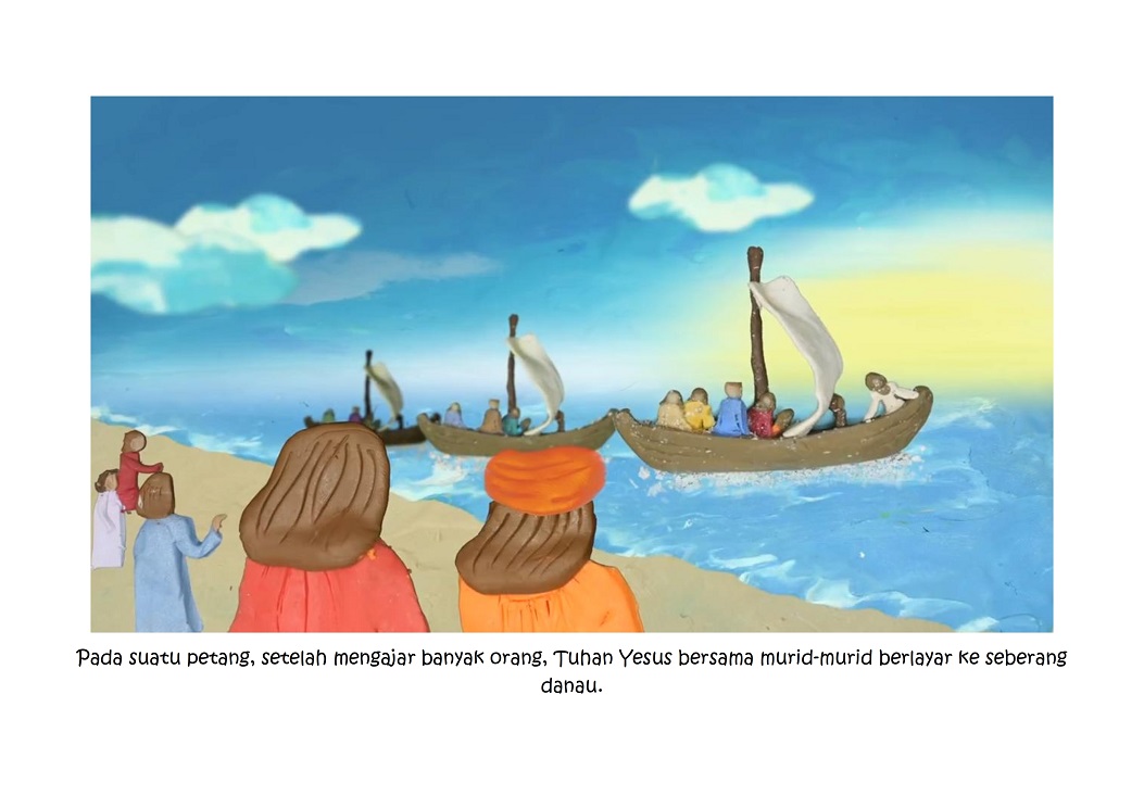 Sekolah Minggu Kreatif: Saya Punya Tuhan Yesus (Markus 4:35-41)