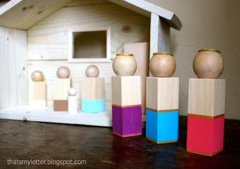 Wood Manger Scene Plans | Ana White