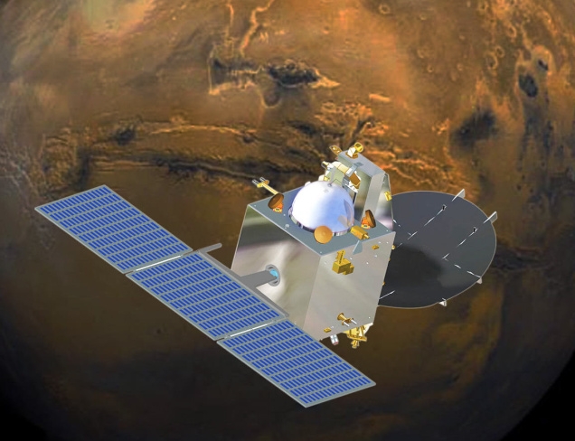 ISRO - Mars Orbiter Mission - MCC 3D View Movie - Exploring Space