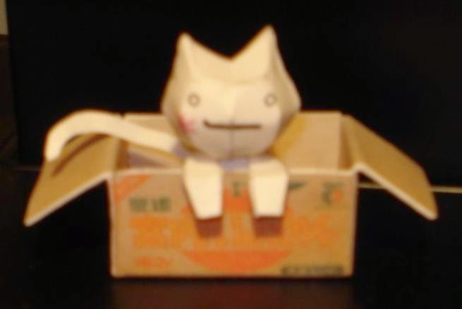 The All Craft Blog: Papercraft Shii Cat