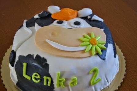 Kreatywne torty Anety: Tort krówka