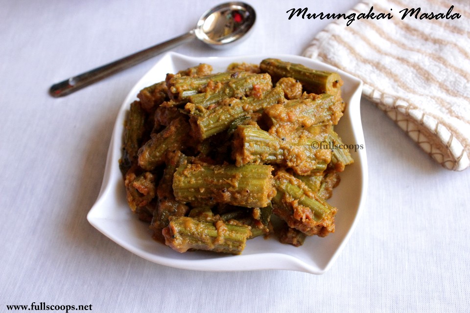 Murungakkai Masala | Drumstick Curry ~ Full Scoops - A food blog with ...