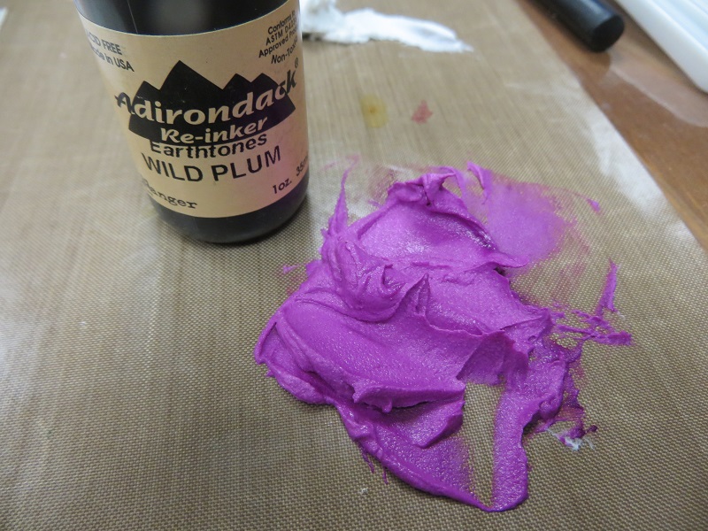 Mix It Up With Ink: Colored Embossing Paste