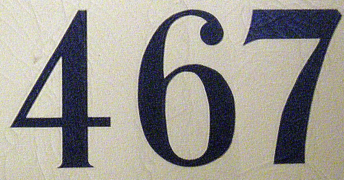 NumberADay: 467