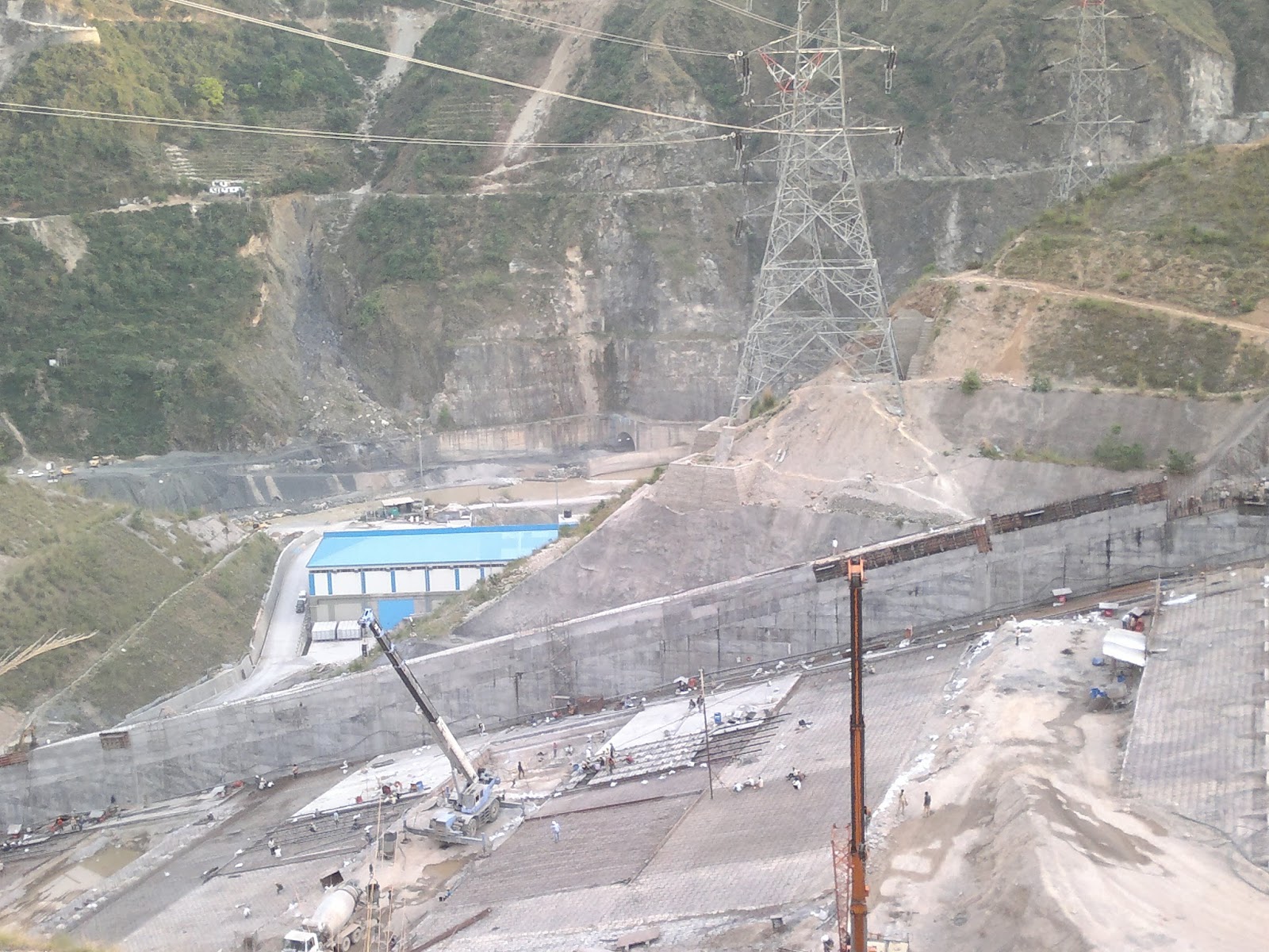 Haseen Safar: Kol Dam View during Construction