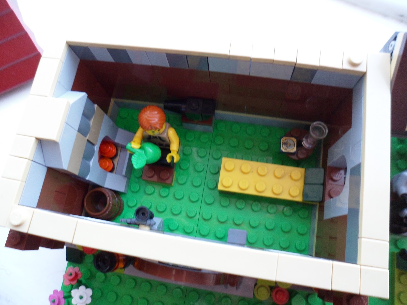 Steve's LEGO Blog: An Easy Medieval LEGO House