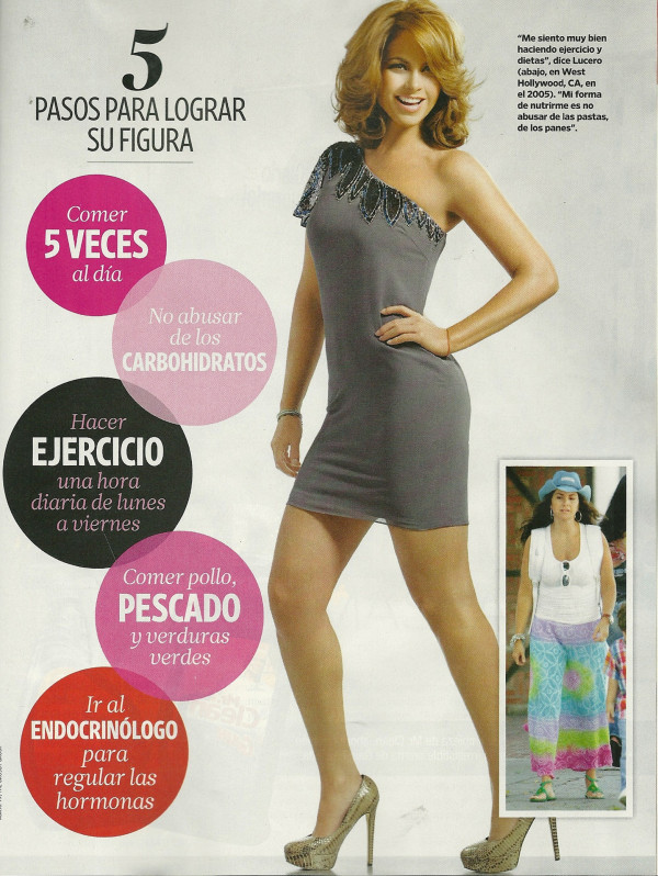 Lucero Que Brilla En USA: Scans:Lucero Revista People en Español