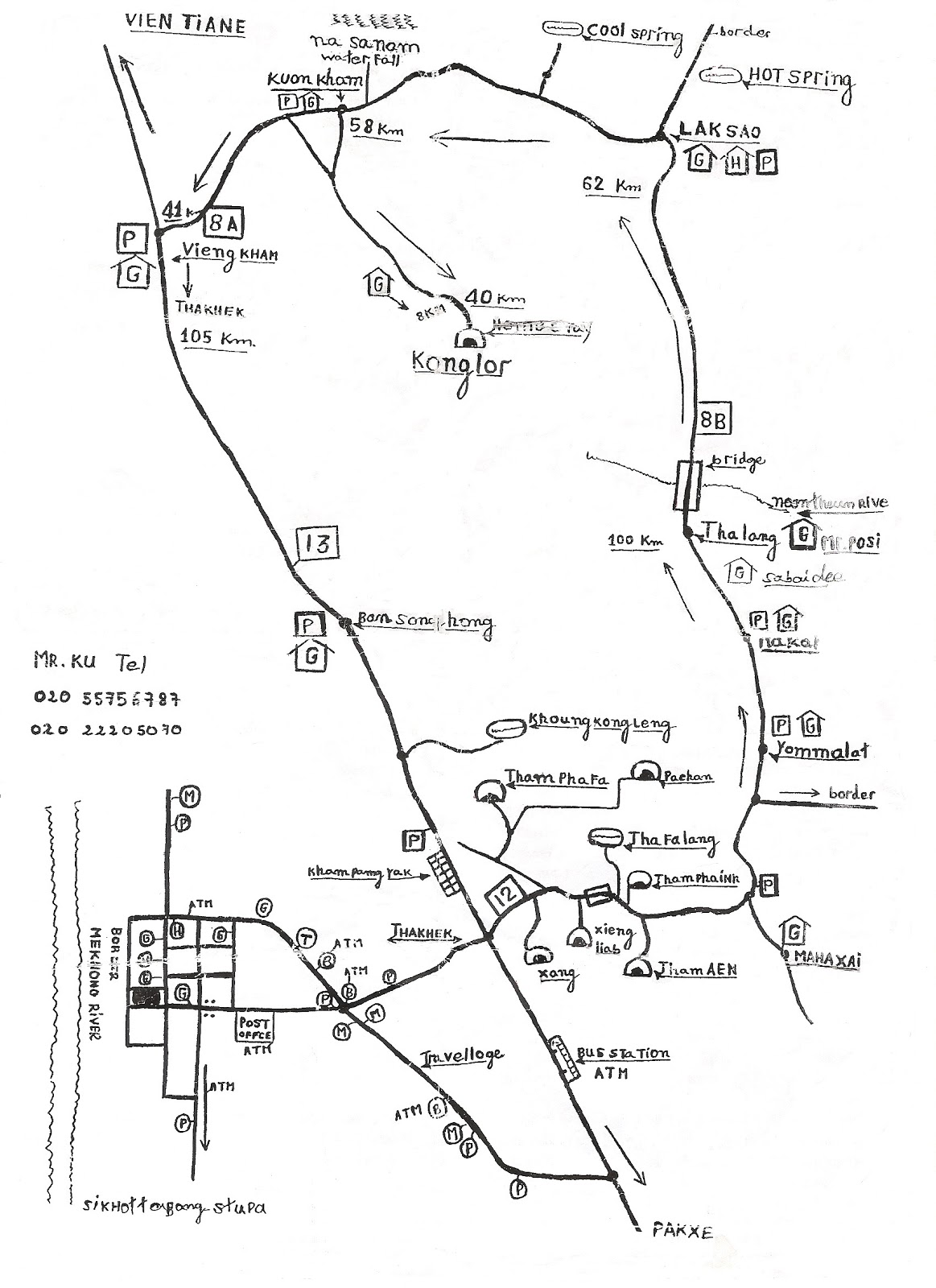 Road Trip en Asie du Sud Est: Thakek Loop Jour 1