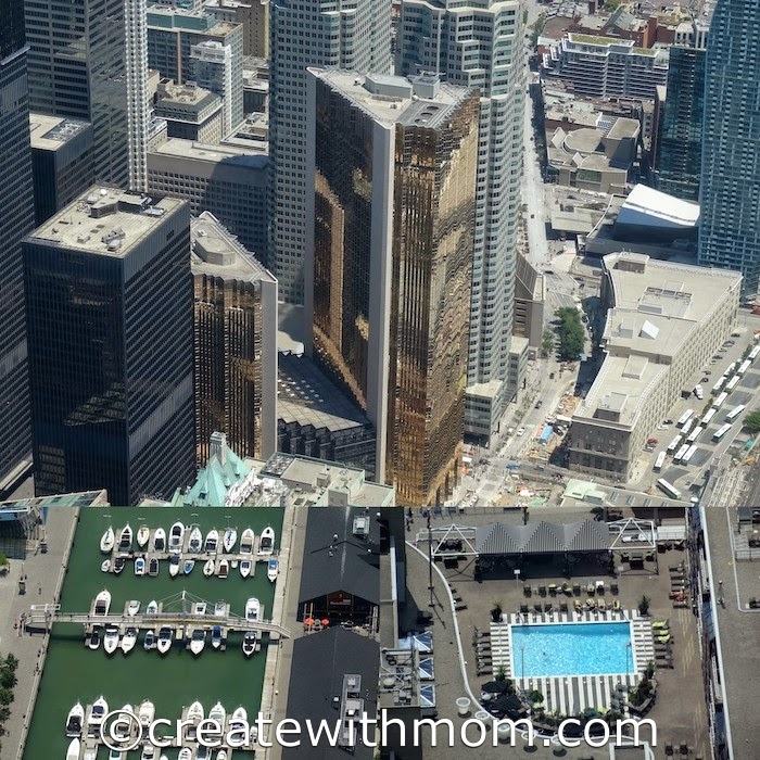 Create With Mom: Our View of Toronto from the CN Tower