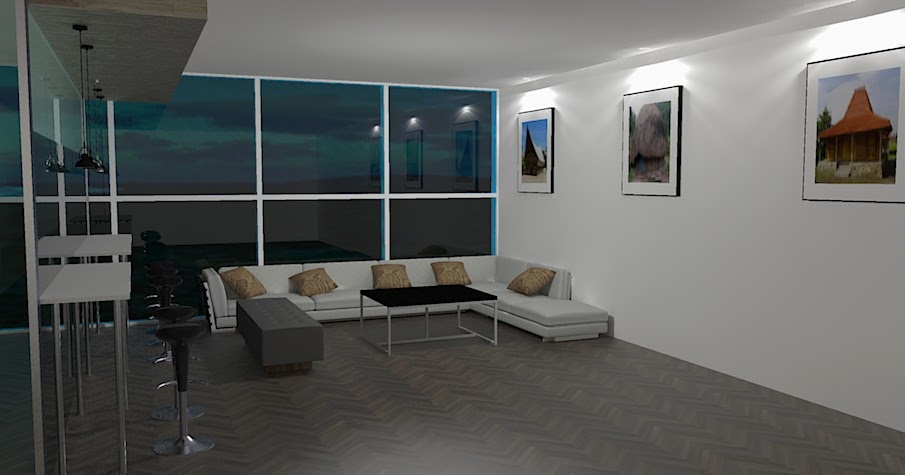 How to Give Lighting Effect Using Twilight Render Hobby on SketchUp ...