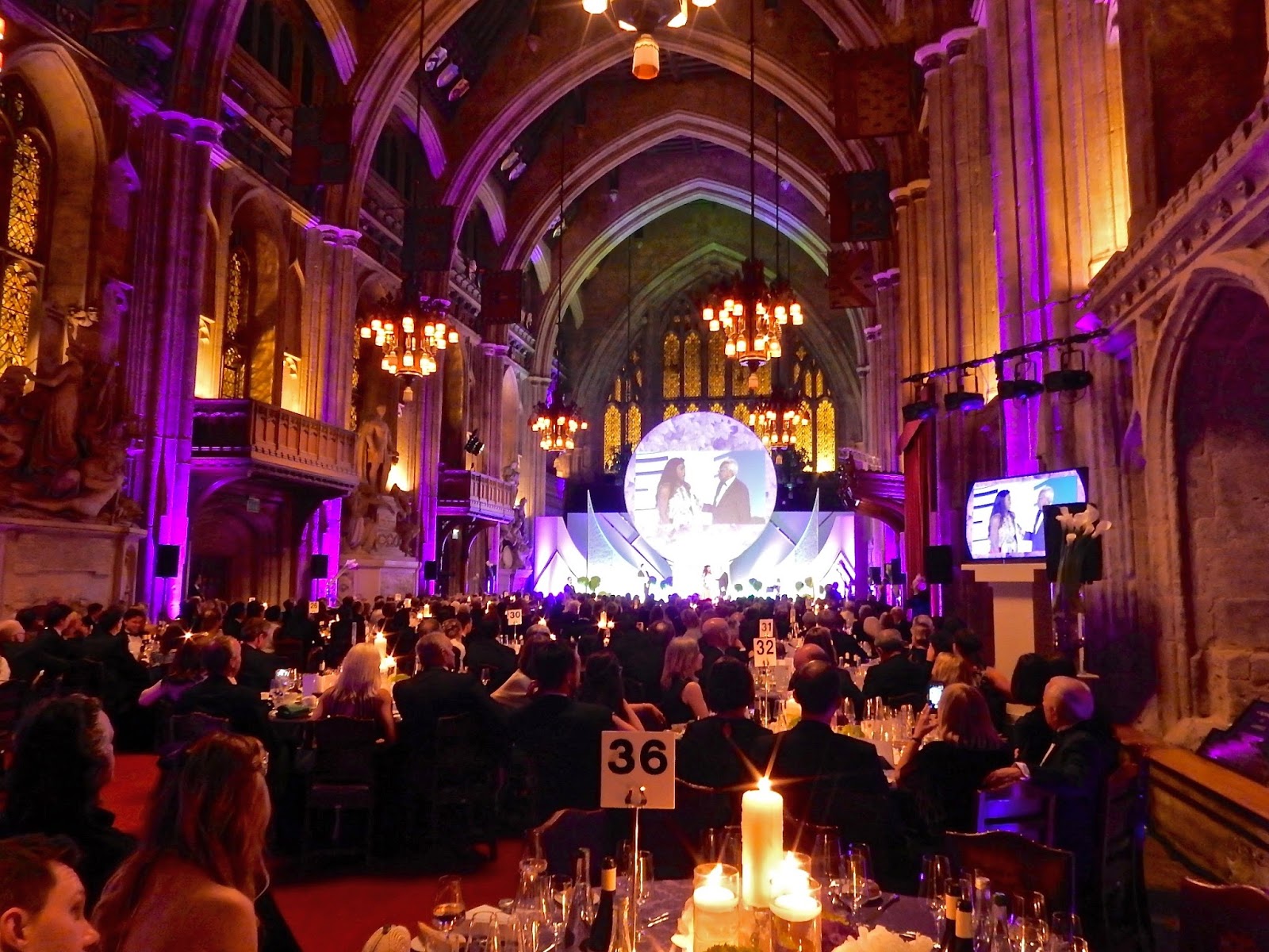 Planet Party's: 2016 Wimbledon Champion's Dinner at The Guildhall