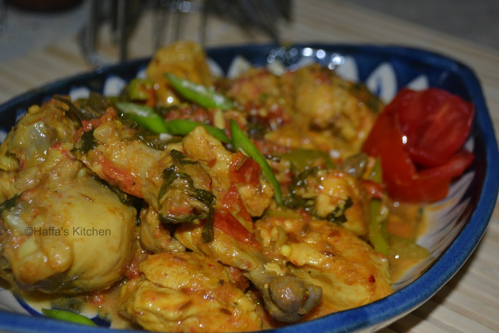 Rose Chicken | Haffa's kitchen adventures