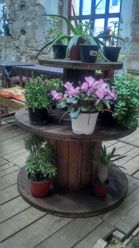 15 Wooden Cable Reel Recycling Ideas ~ Woodworking project