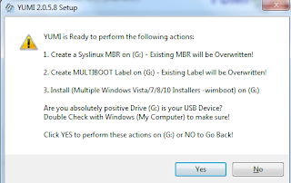 CARA MEMBUAT MULTI USB BOOTABLE MENGGUNAKAN YUMI (YOUR UNIVERSAL ...