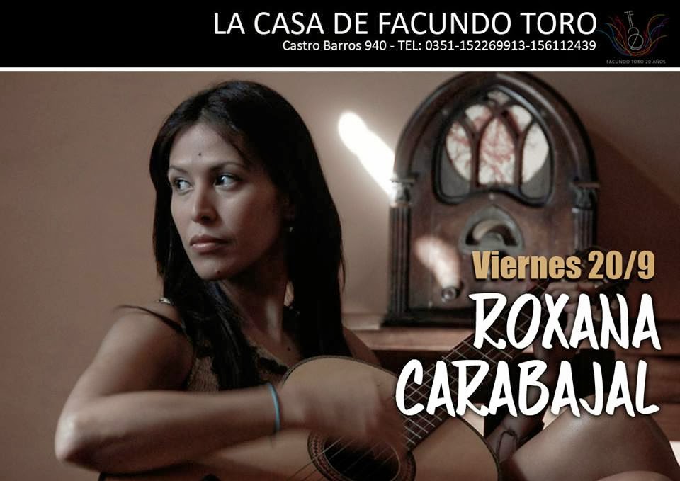 MADRE TIERRA: Roxana Carabajal, en la Casa de Facundo Toro.-