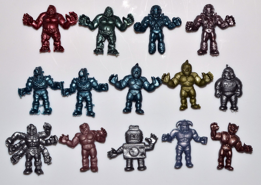 Little Weirdos: Mini figures and other monster toys: M.U.S.C.L.E ...