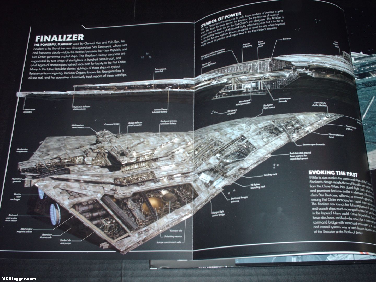 Star Wars: Gli Ultimi Jedi - le dimensioni e le sezioni delle astronavi ...