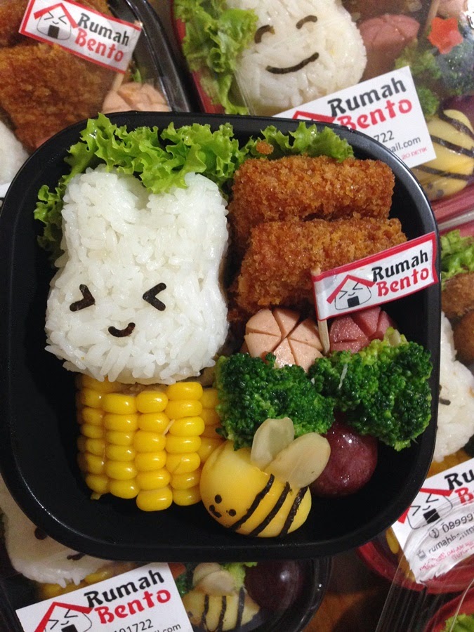 Rumah Bento: Bunny and Bear Mini Bento