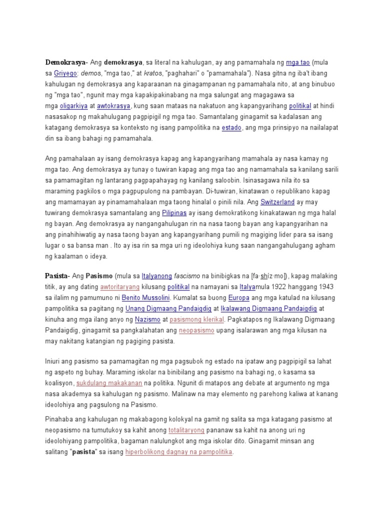 pasismo - philippin news collections