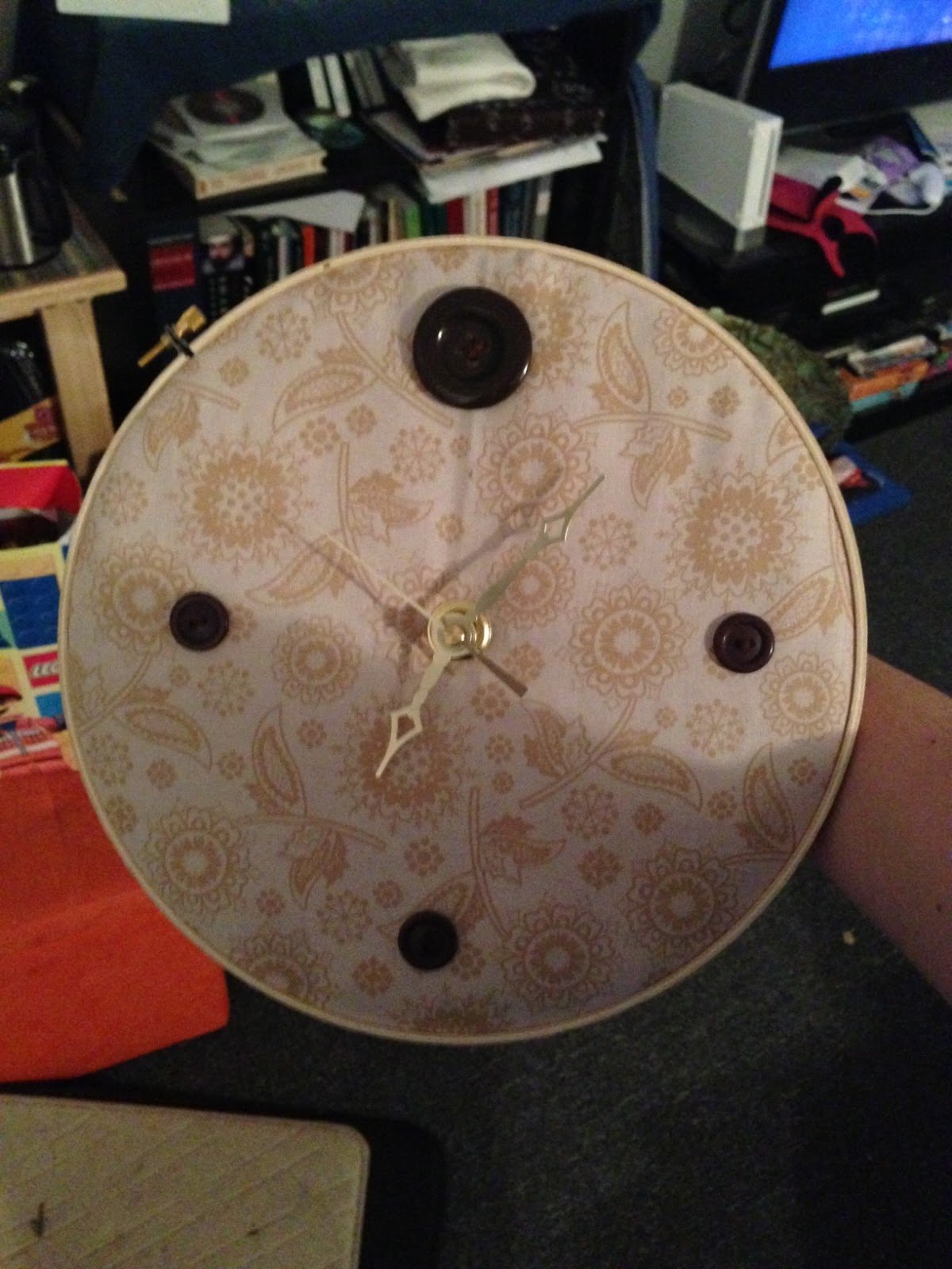 Katie's Crafts Etc.: Sewing Room Clock
