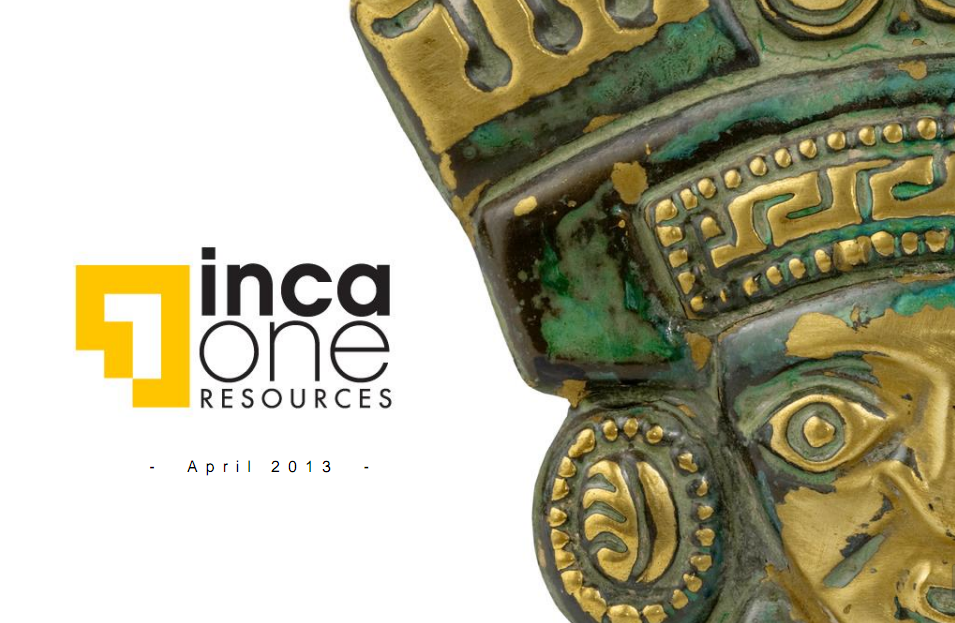 jaro gruber ;-): inca one ~ mining for gold in peru