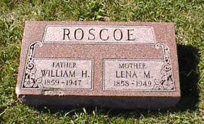 The Old Trunk in the Attic: Tombstone Tuesday - Roscoe Family Plots