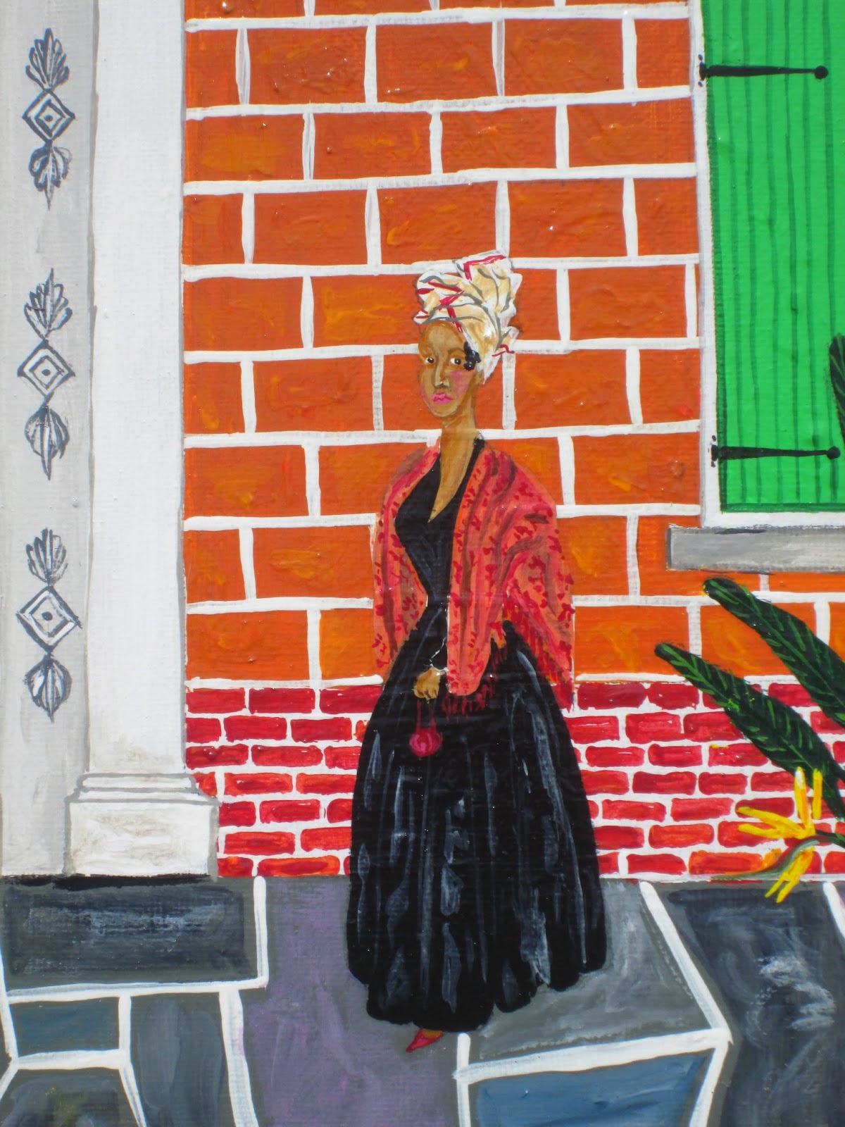 Southern Folk Artist & Antiques Dealer/Collector: My paintings of Marie ...