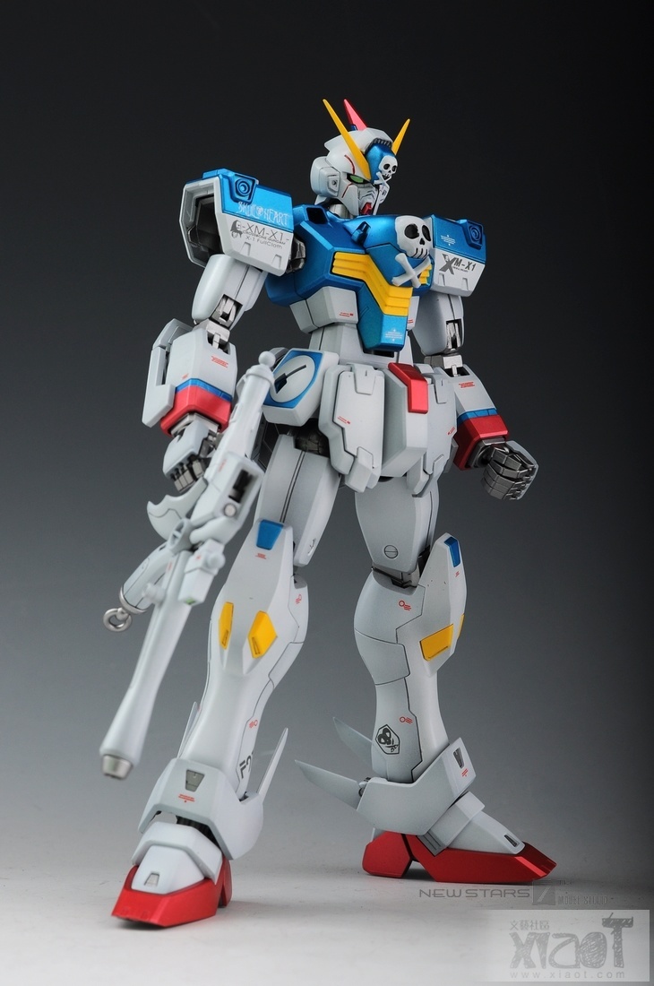 GUNDAM GUY: MG 1/100 Crossbone Gundam X3 Full Cloth [Metallic Colors ...