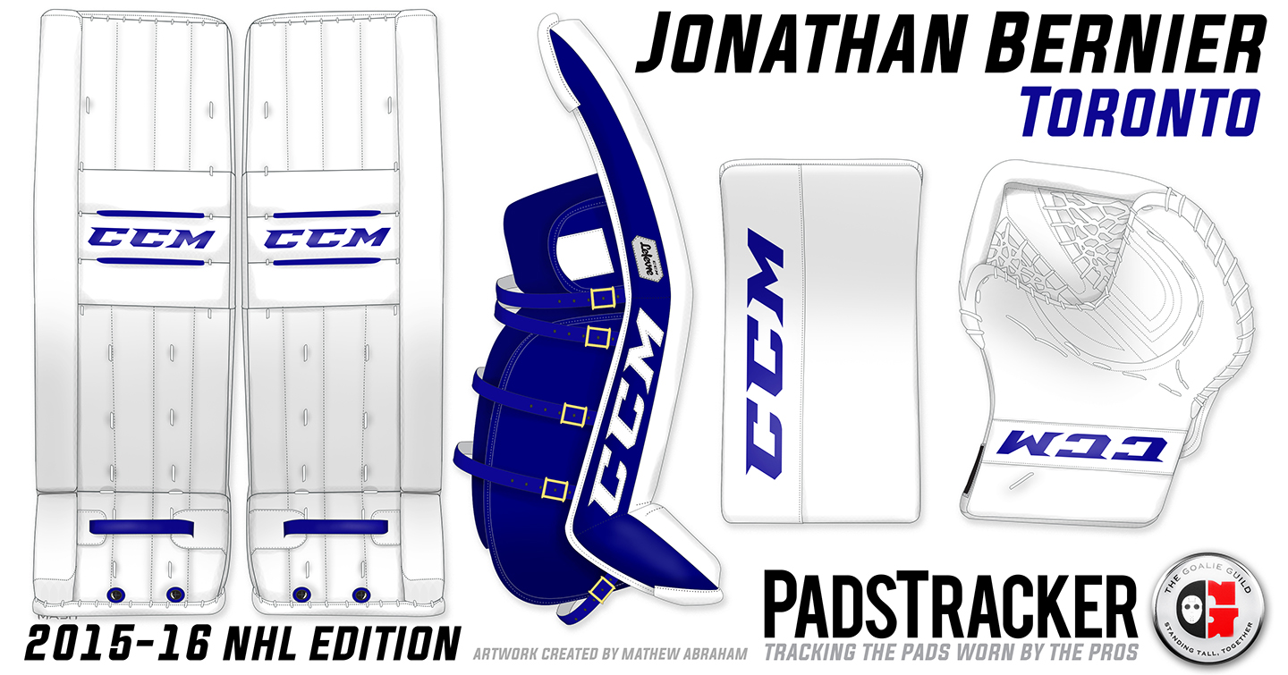 I Love Goalies!: Jonathan Bernier 2015-16 Mask