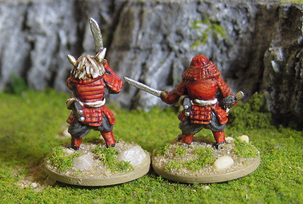 Fjodin's 15mm World: Repainting 15mm Samurai